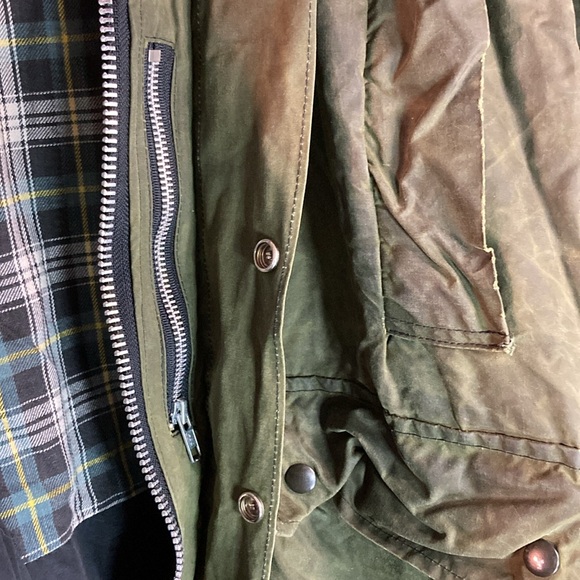 Barbour | Jackets & Coats | Vintage Barbour Waxed Chore Jacket Large ...